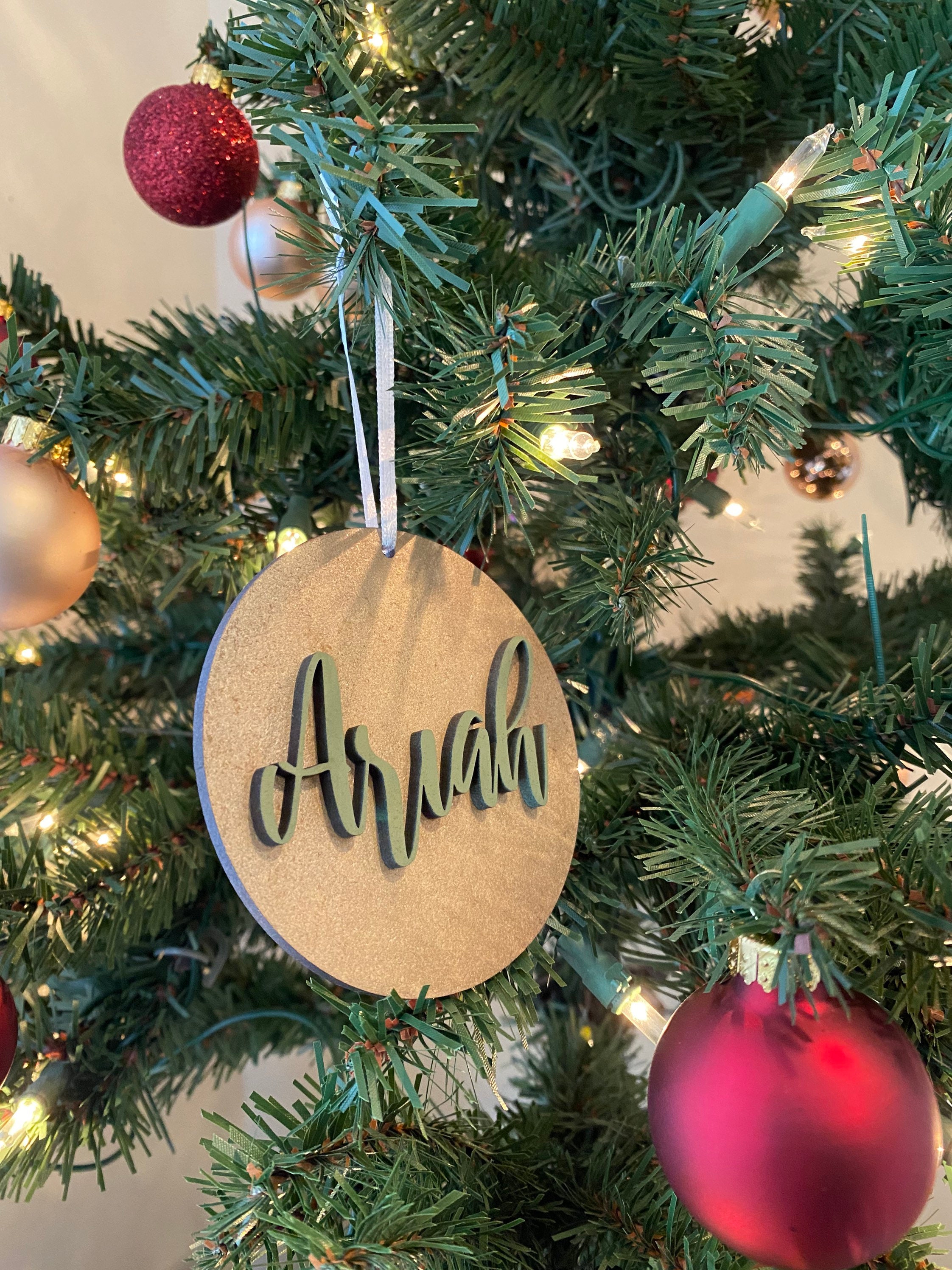 3D Wooden Christmas Ornament Name Christmas Ornament Custom Etsy 3d-wooden-christmas-ornament-name-christmas-ornament-custom-etsy