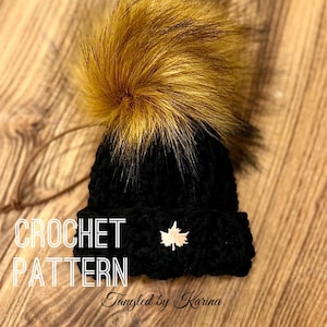 Tiny Toque Ornament Crochet Pattern Beanie Ornament Crochet Christmas ...