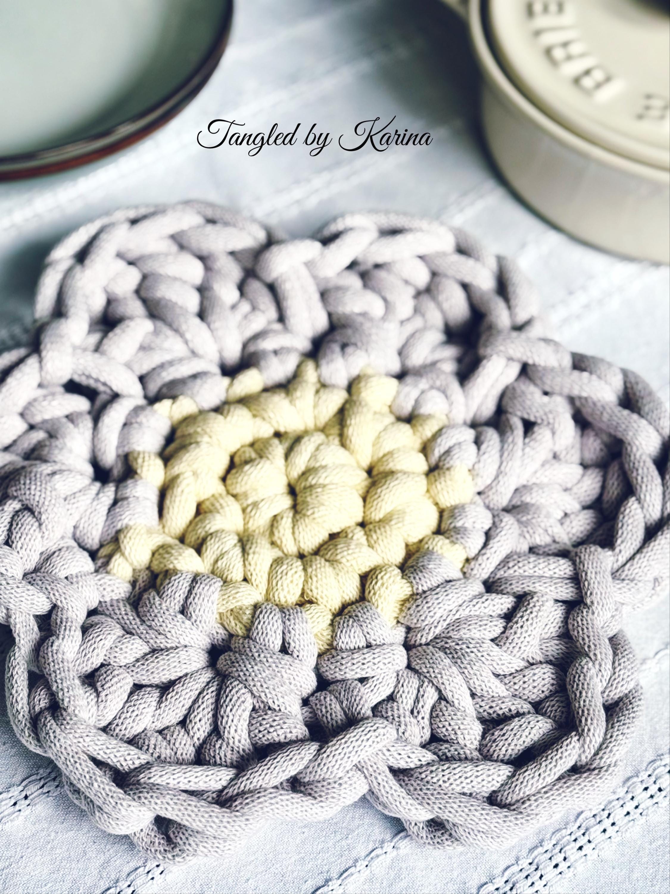 Cottage Blossom Crochet Flower Trivet Pattern (PDF Download) - Etsy