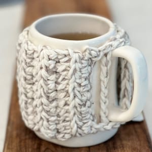 Crochet PATTERN Hug Your Mug Cozy | Crochet Pattern | Rustic Farmhouse ...