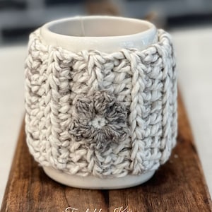 Crochet PATTERN Hug Your Mug Cozy | Crochet Pattern | Rustic Farmhouse ...