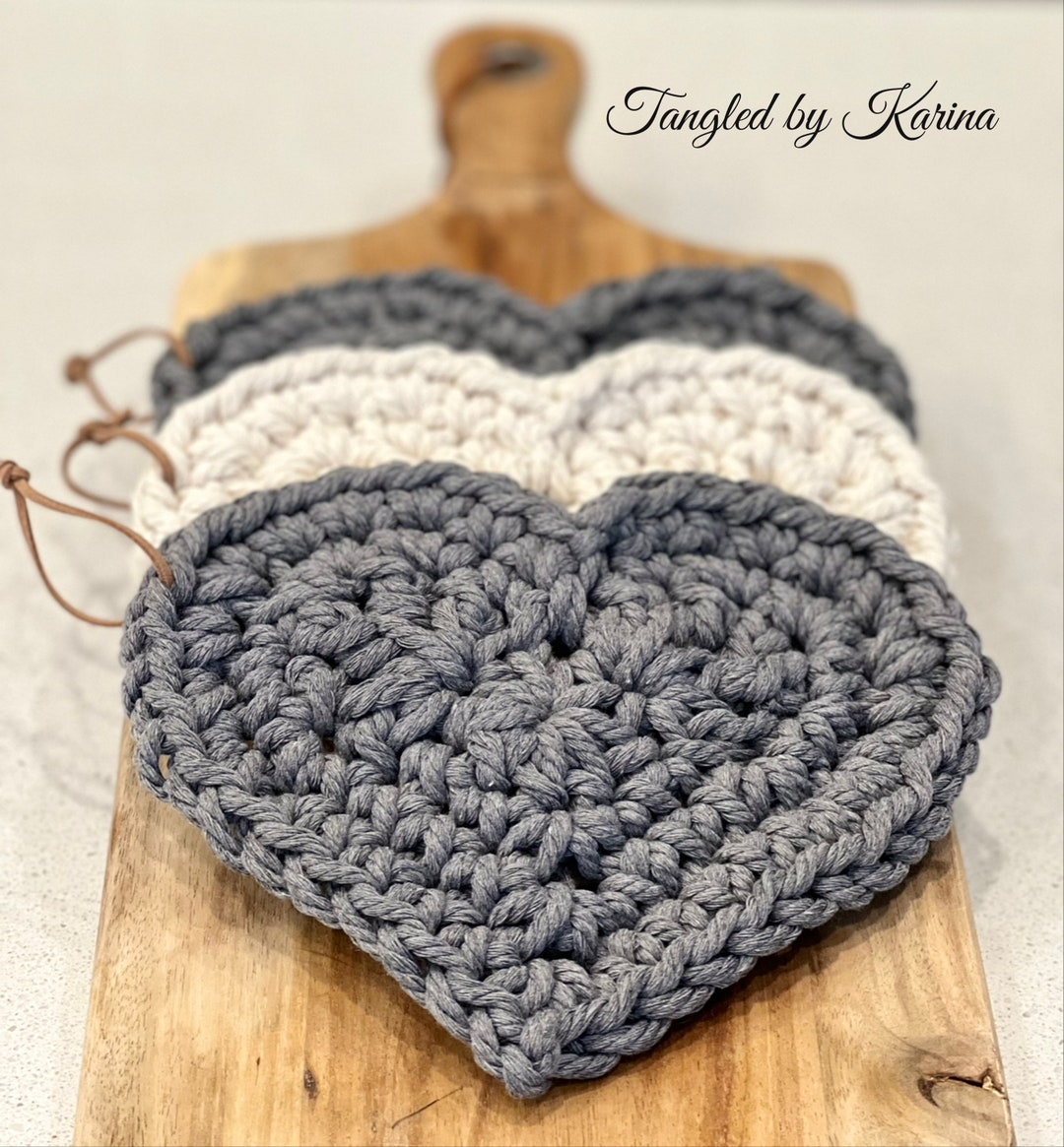 Farmhouse Trivet. Crochet Trivet. Crochet Hot Pad. Crochet - Etsy