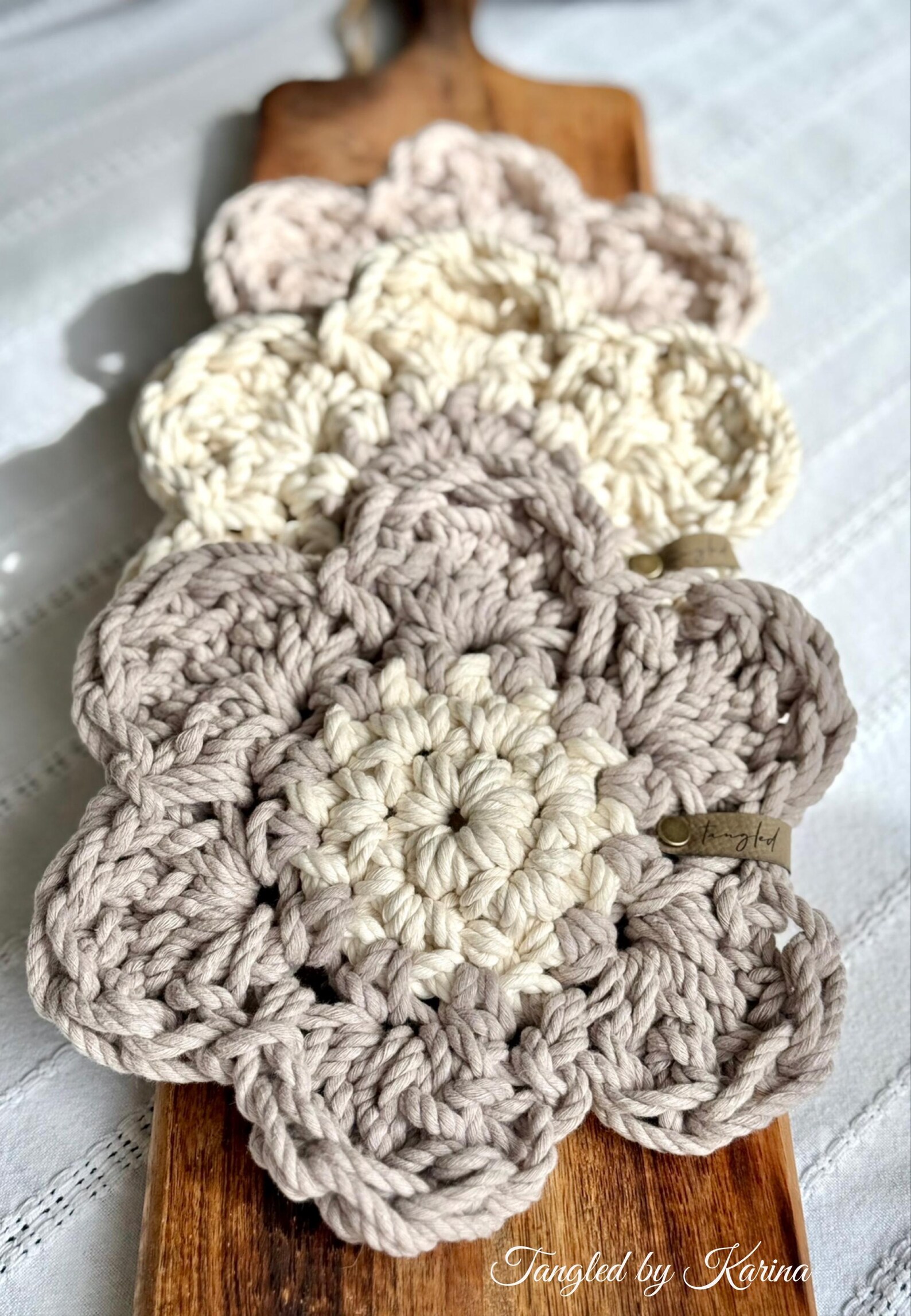 Cottage Blossom Crochet Flower Trivet Pattern (PDF Download) - Etsy