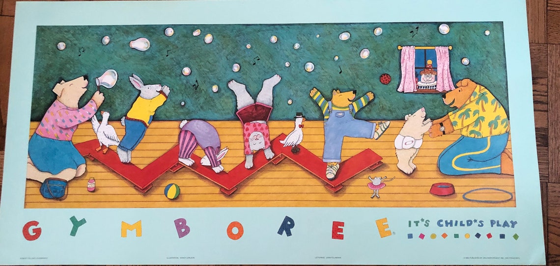 Gymboree by Nancy Carlson - Etsy