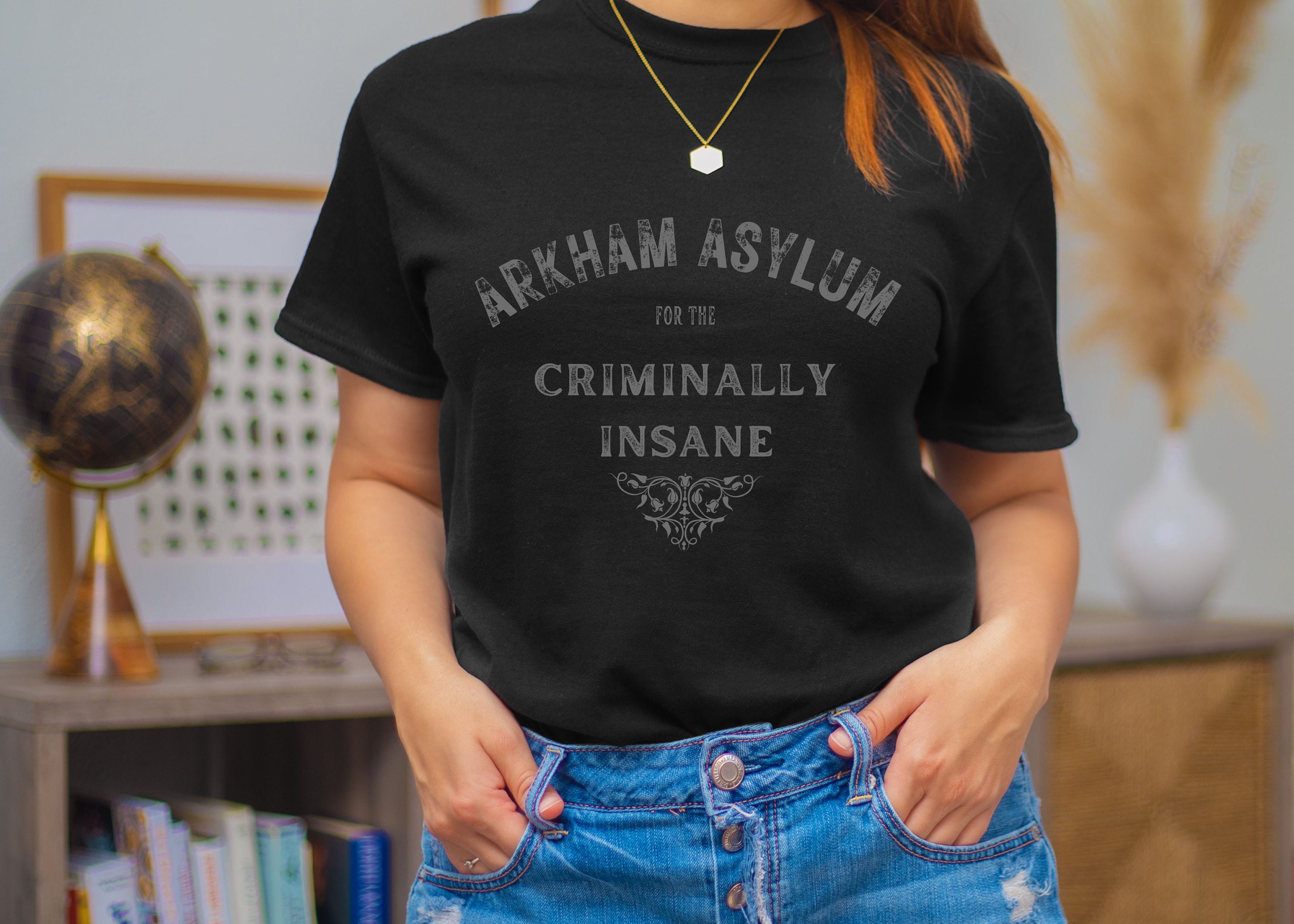 Arkham Asylum, for the Criminally Insane, Comic Book Shirt, Unisex ...