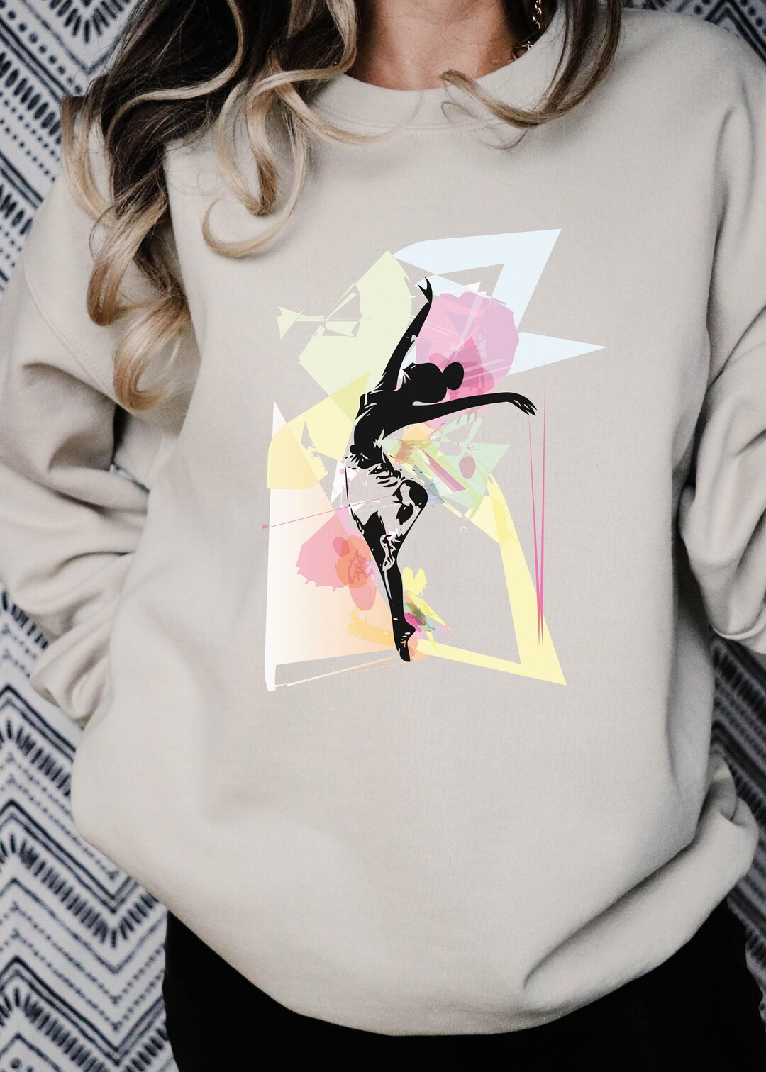 Ballet Sweater, Ballerina, Graphic Ballet Sweater, Graphic Ballerina ...