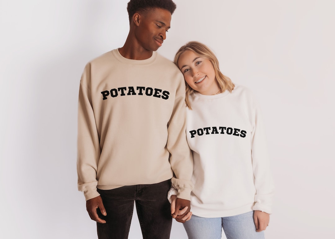 Potatoes, Potato Lovers, Potato Sweater, Potato Sweatshirt, Foodie ...