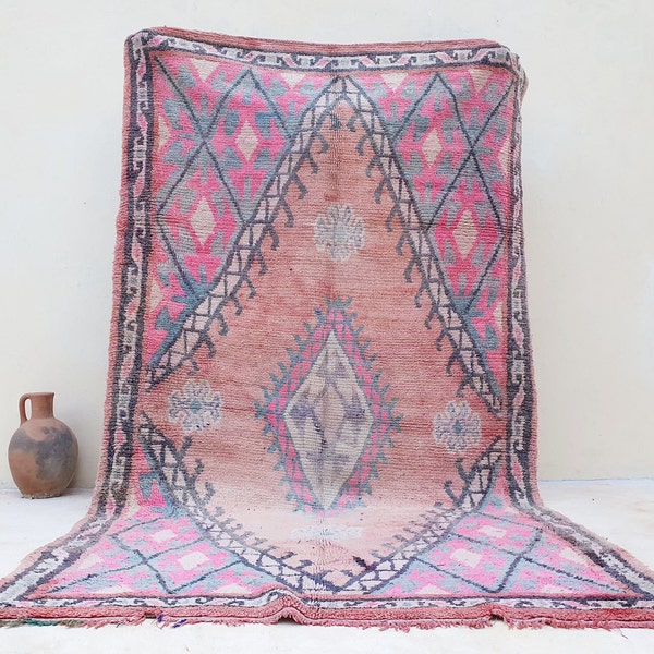 Pink Moroccan Rug - Etsy