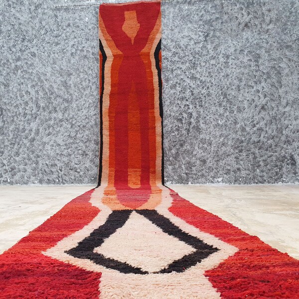 Red Rug Runner - Etsy
