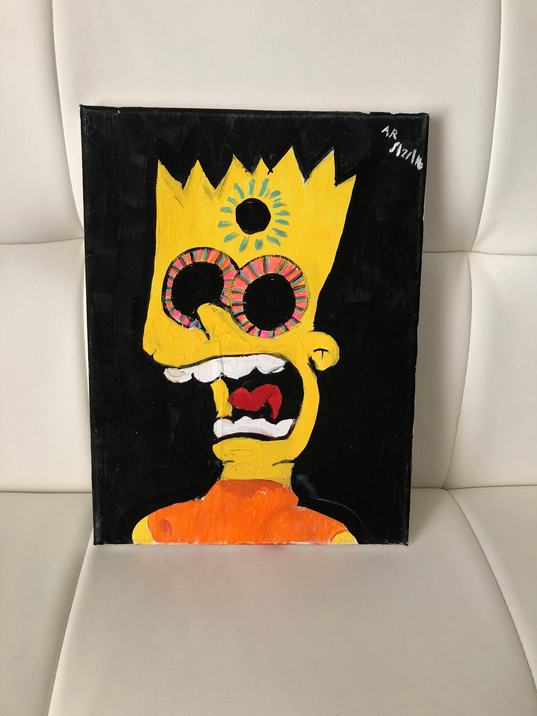 Simpson Scared to Death - Etsy