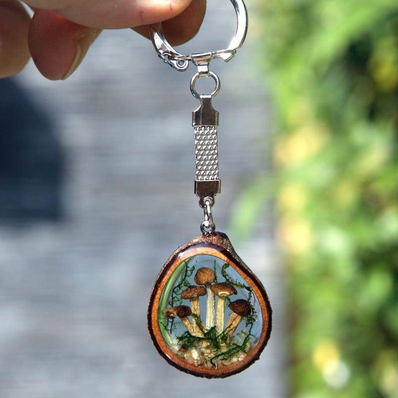 Resin Keychain - Etsy