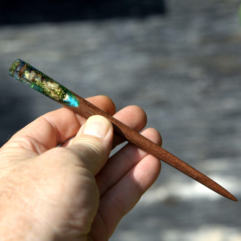 Resin Hair Stick - Etsy