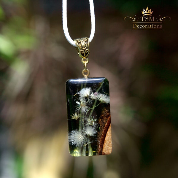 Dandelion in Resin - Etsy