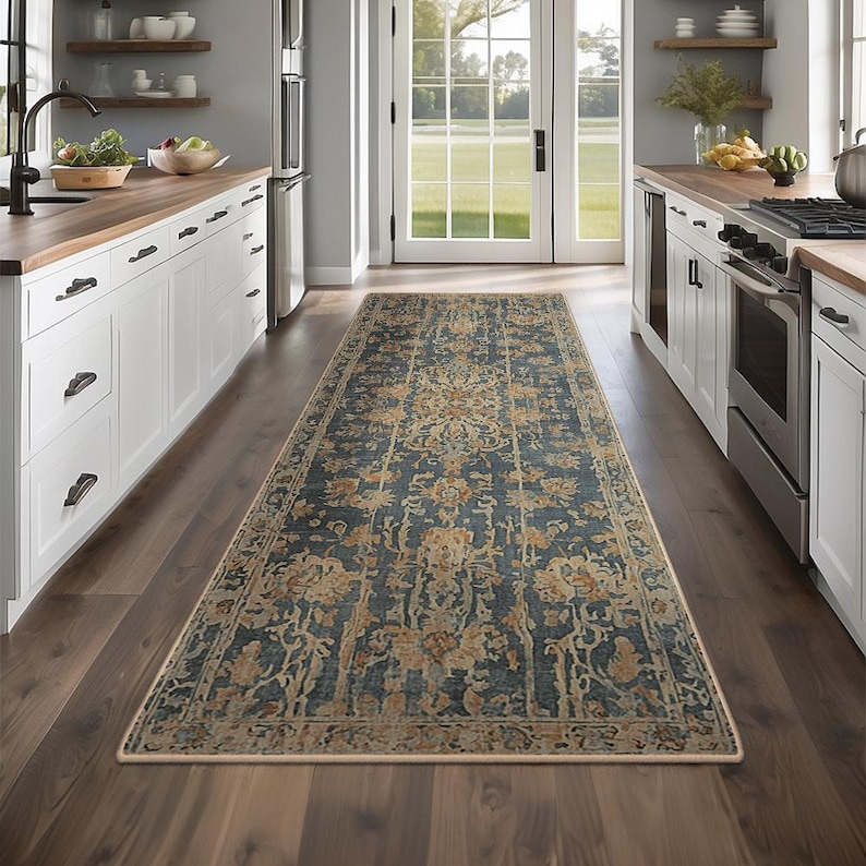 Non-slip Kitchen Rug, Runner Rug, Laundry Mat, Hallway, Entryway, Low ...