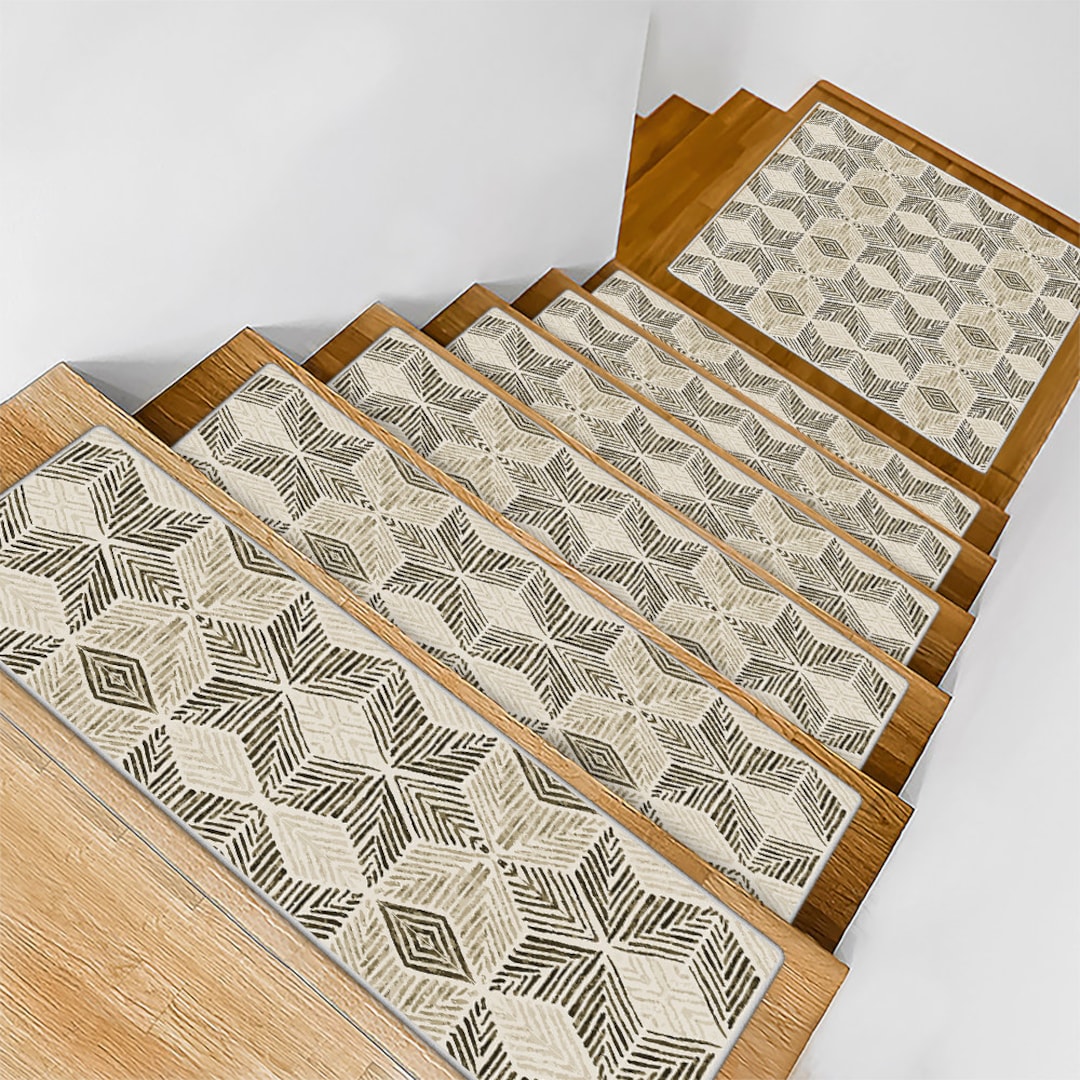Non Slip Stair Tread Rugs, Stair Carpet Rug, Soft Surface Step Rug ...