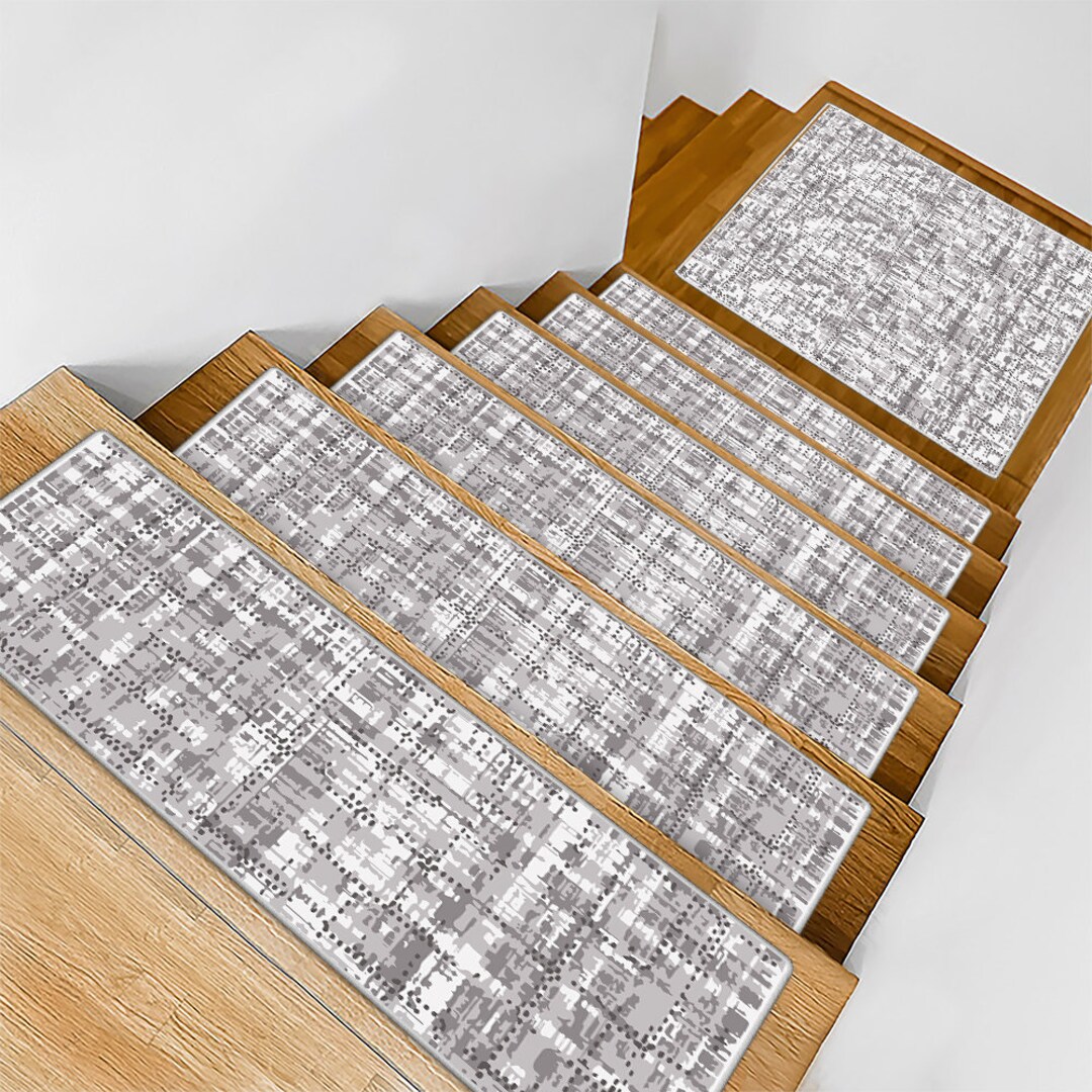Non Slip Stair Tread Rugs, Stair Carpet Rug, Soft Surface Step Rug, Landing Rug and Variety of ...