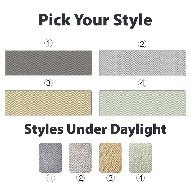 Chevron Style Non Slip Stair Tread Rugs, Stair Carpet Rug, Soft Surface ...