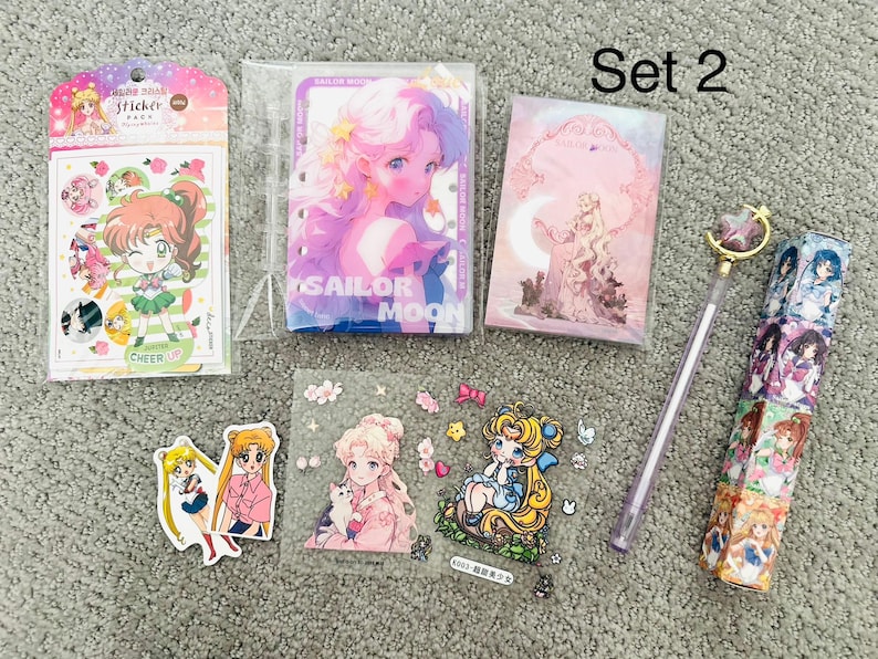 Sailor Scouts Stationery Bundle Sets - Etsy