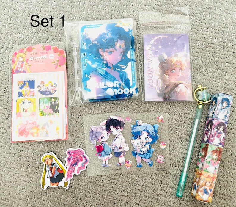 Sailor Scouts Stationery Bundle Sets - Etsy