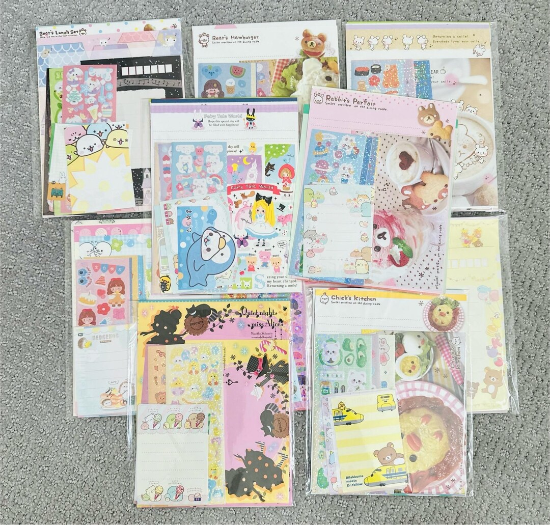 Pen Pal, Letter Set, Memo Sheet Sampler - Etsy