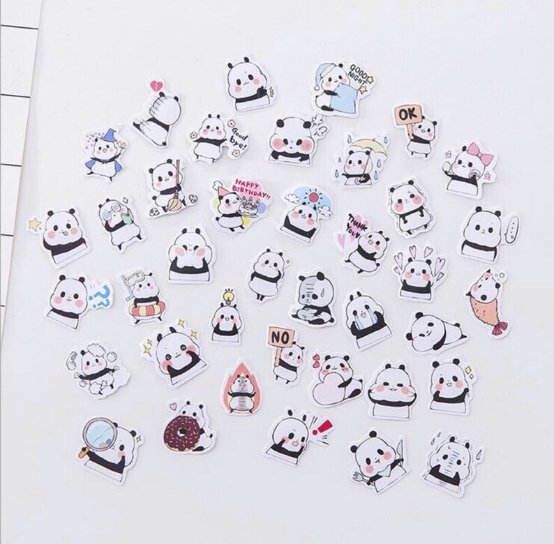 Set of 14 Packs Kawaii Sticker Flake Bundle - Etsy