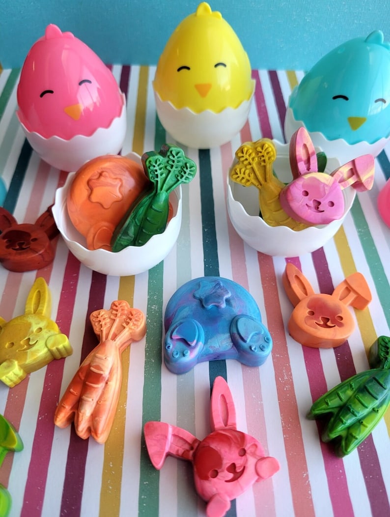 Colorful Easter Egg Set - Etsy