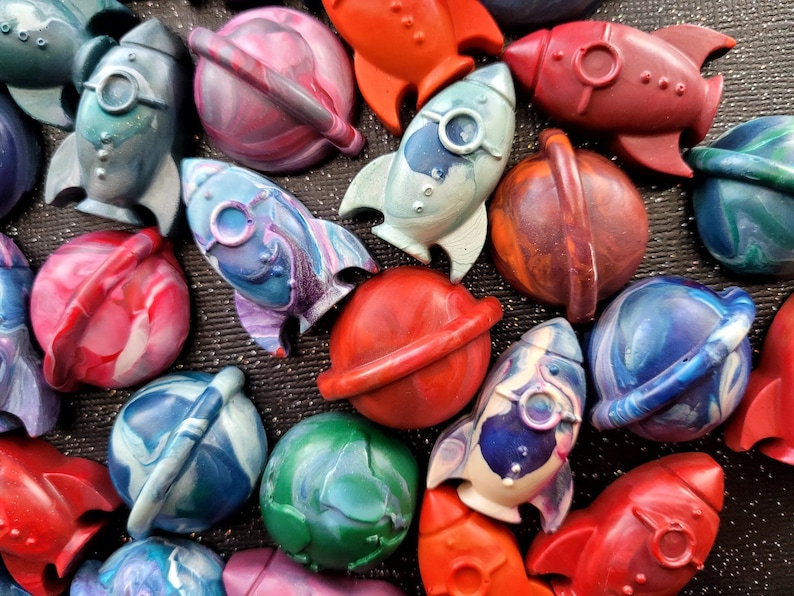 Space Crayons | Etsy