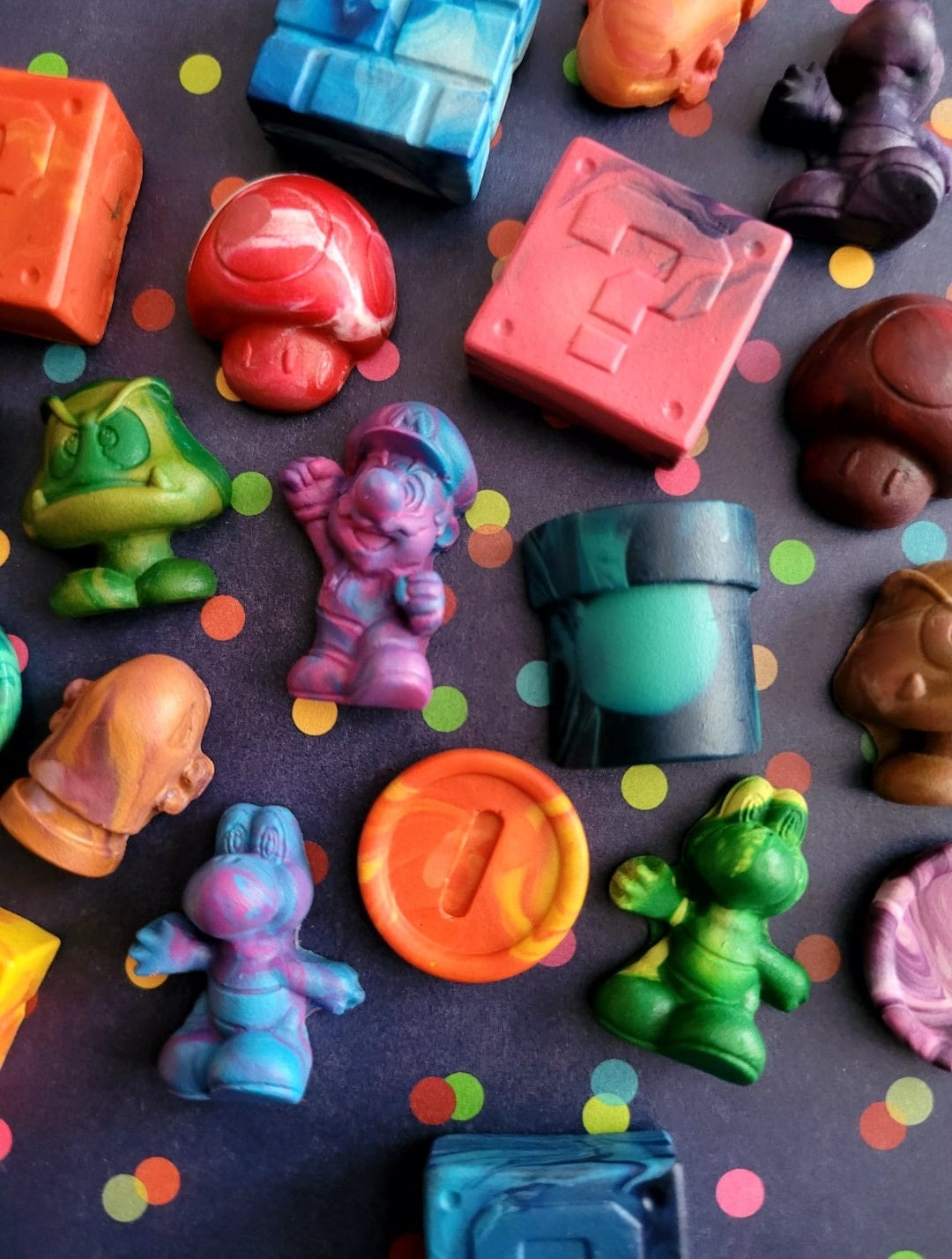 Mini Mario Crayon Set - Etsy