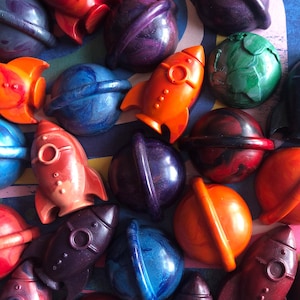 Space Crayons - Etsy