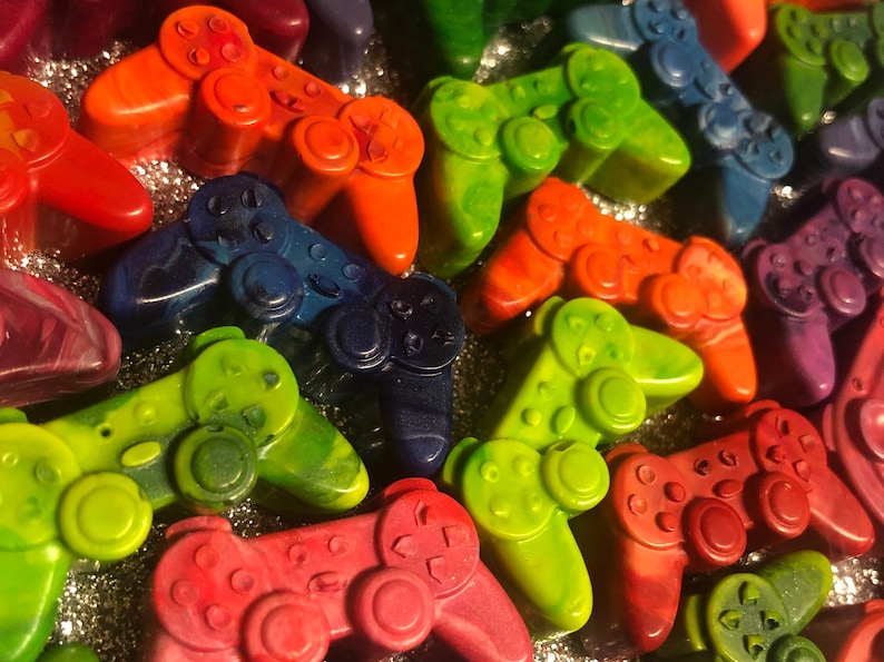Video Game Controller Crayons - Etsy