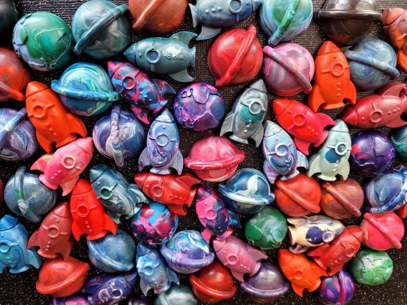 Space Crayons | Etsy