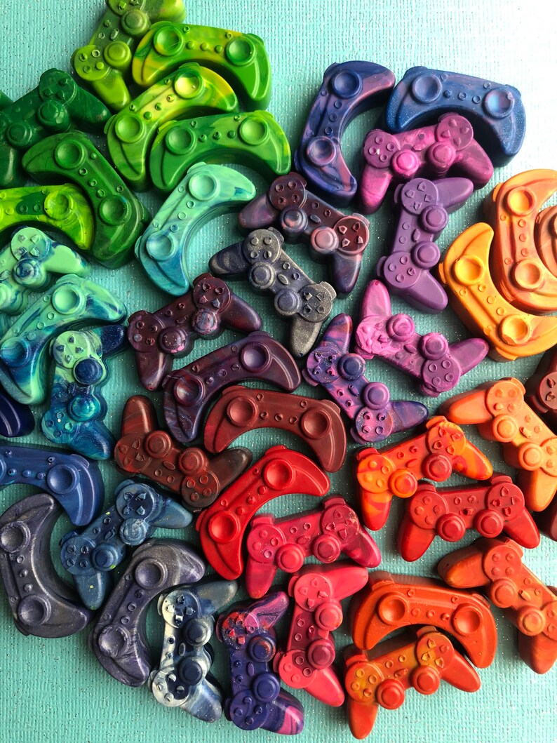 Video Game Controller Crayons - Etsy