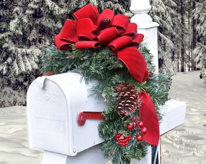 Mail Box Snowman - Etsy