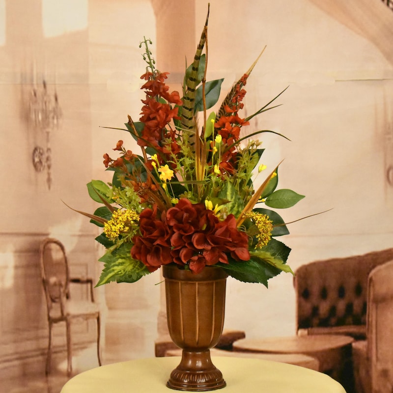 Tuscan Floral Arrangement - Etsy