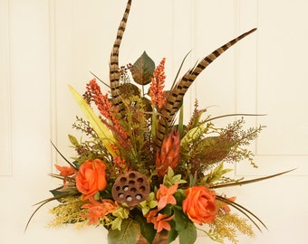 One Sided Floral Arrangement - Etsy