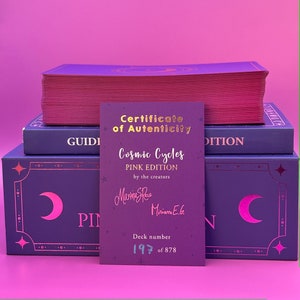 Starter Pack Pink Edition: Cosmic Cycles Tarot - Etsy