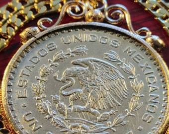 Silver Centenario Pendant - Etsy