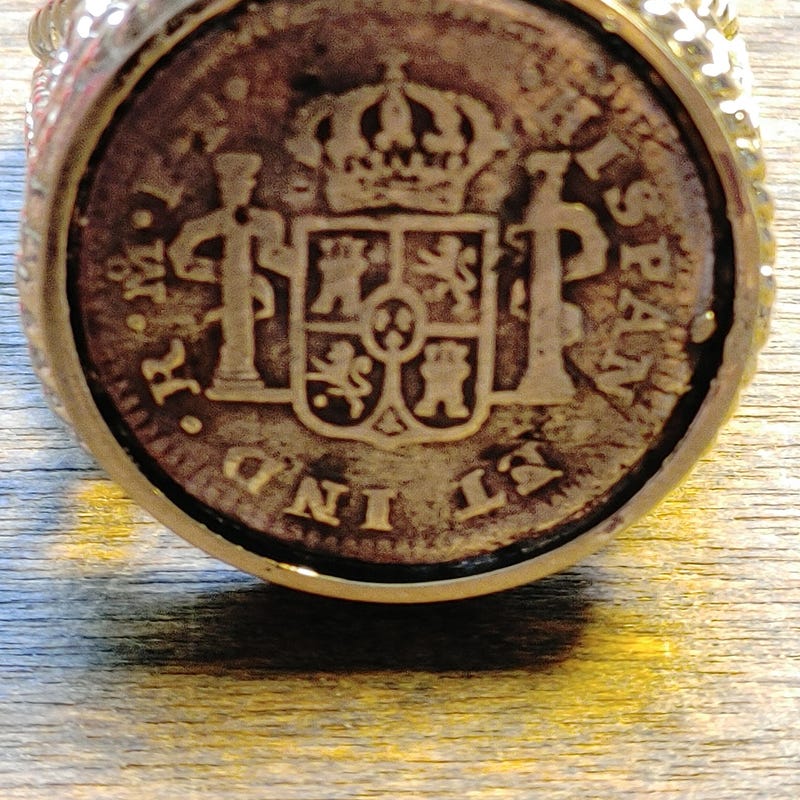 Shipwreck Coin Ring - Etsy