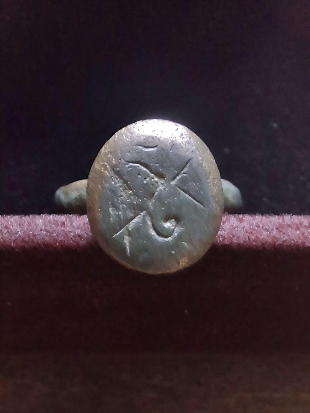 Ancient Roman 4th Century Egyptomania Talisman Protection Ring. Size 7 ...