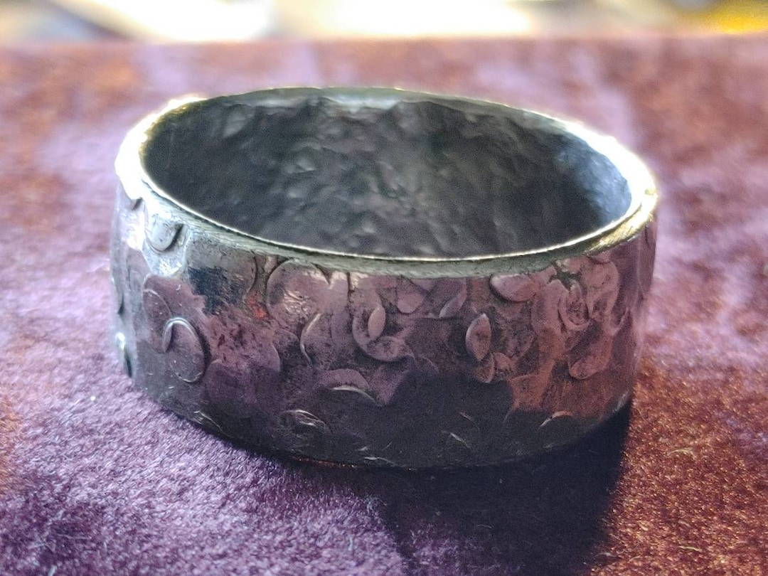 Made in the USA Artist Made Mens Handmade Solid Sterling Silver ...