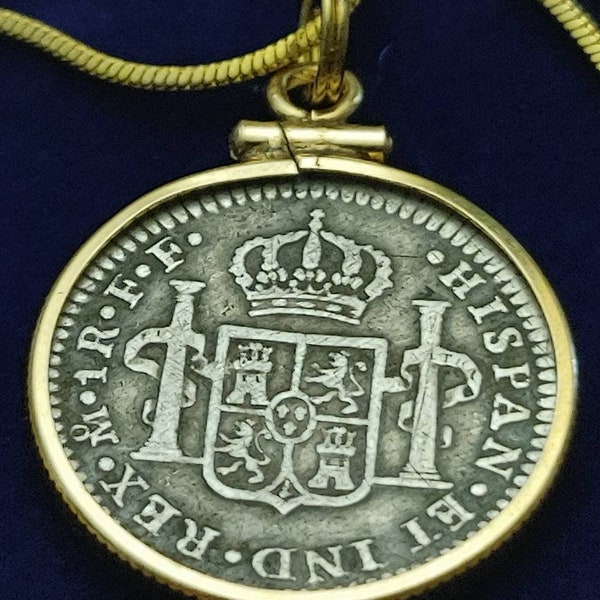 Spanish Colonial Coin - Etsy