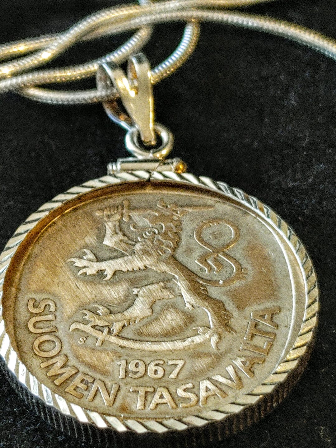 1967 Finland Suomen Tasavalta Lion With Sword Silver Masraka Coin ...