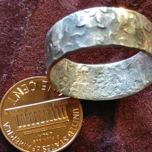 Made in the USA Artist Made Mens Handmade Solid Sterling Silver ...