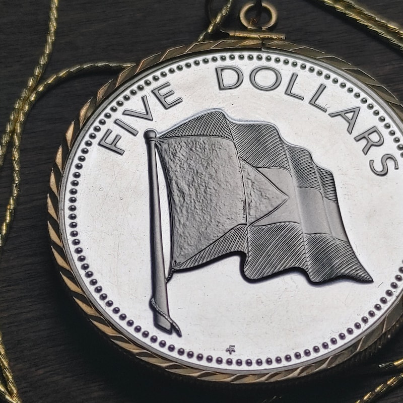 Bahamian Coin Chain - Etsy