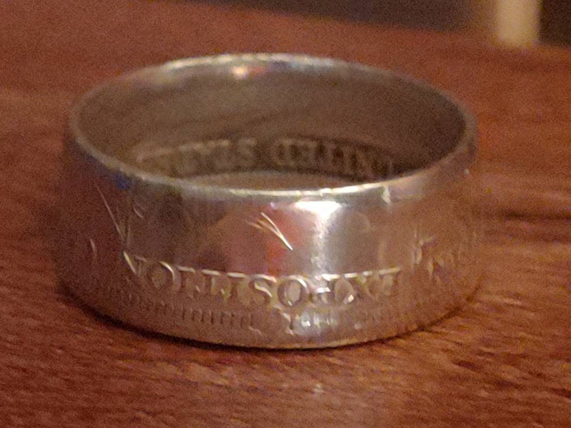 Mens Coin Ring Antique Original 1893 Chicago World's Fair Columbian ...