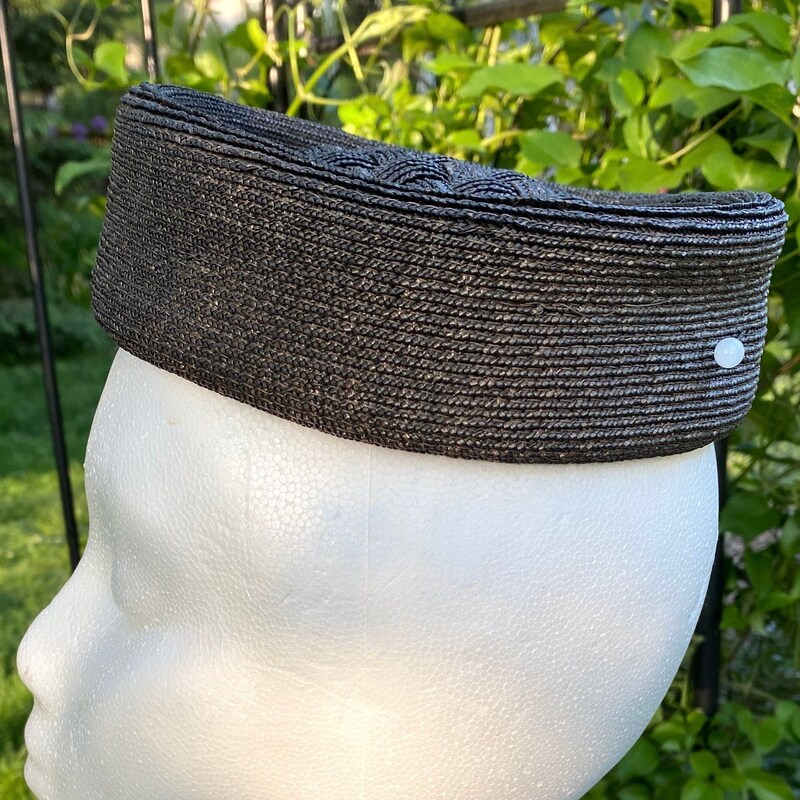 Vintage Pill Box Hat - Etsy