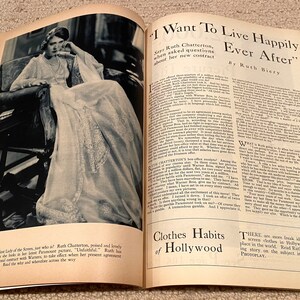 Original April 1931 Issue of Photoplay Magazine - Etsy
