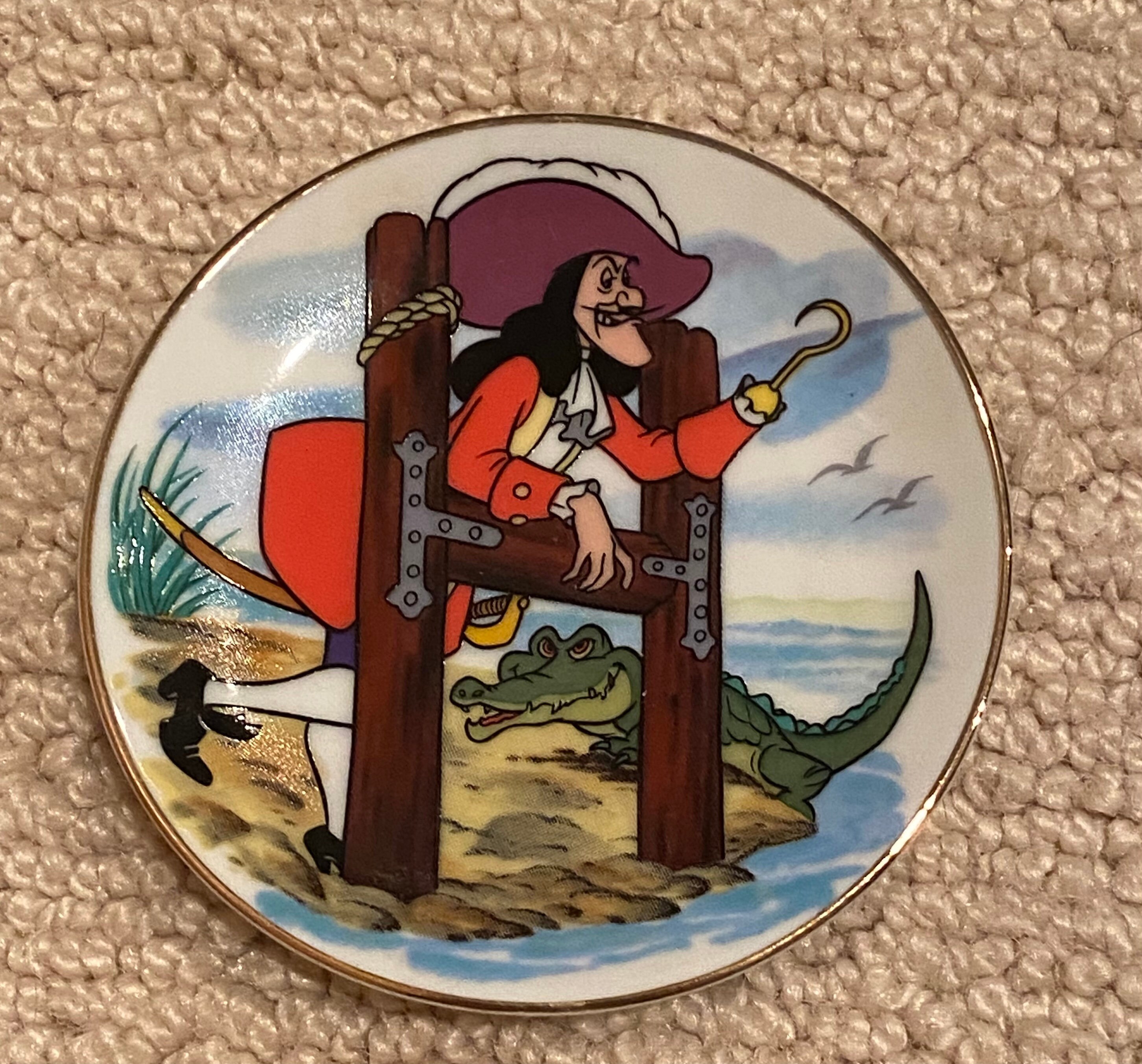 Original 1980s Collectible "disney's Alphabet" Miniature Plates/saucers ...