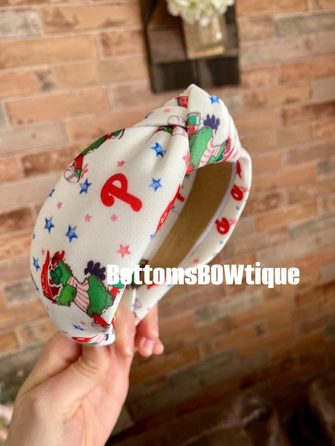 Philadelphia Phillies Hardknot Headband - Etsy