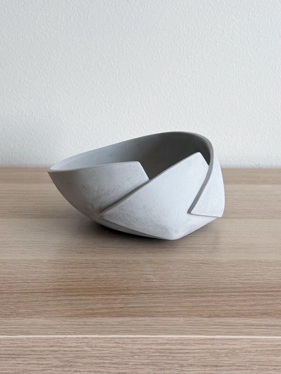 Ceramic Cut & Fold Bowl Tutorial- Step-by-step Video Guide and Template ...
